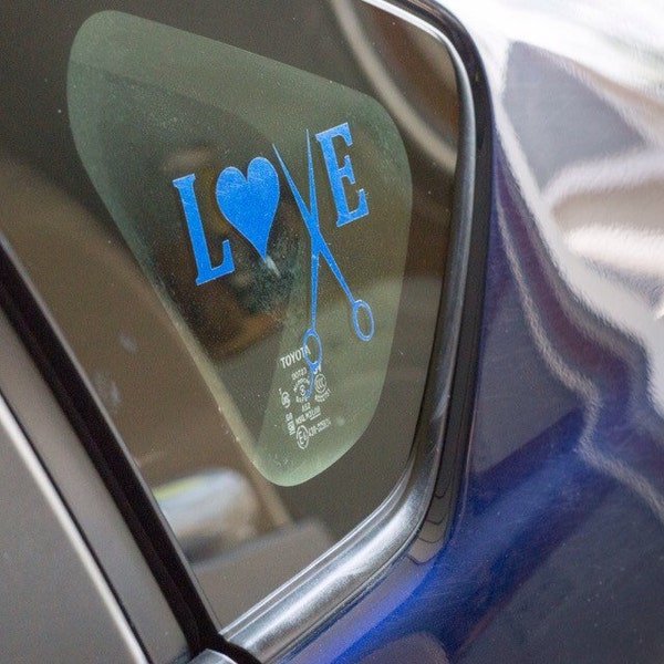 Scissor Decal - Etsy
