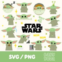 Grogu Svg - Etsy