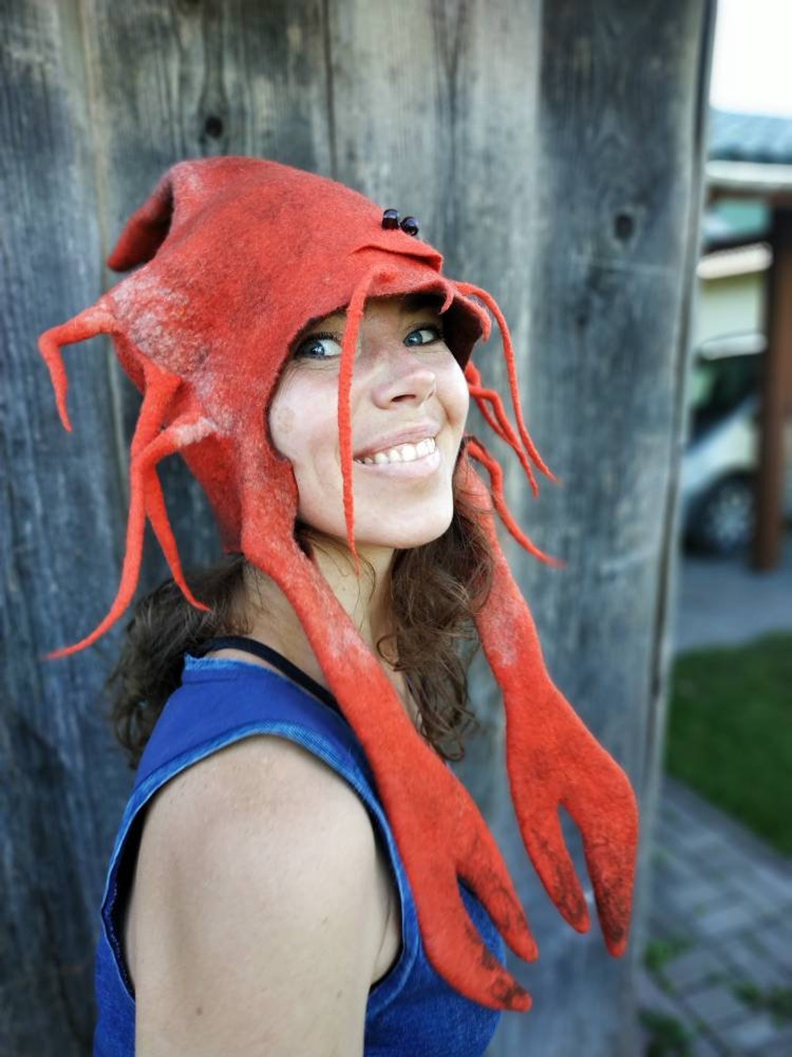 Crawfish Zodiac , Crawfish Hat , Funny Gift , Woolen Hat , Sauna Hat ...