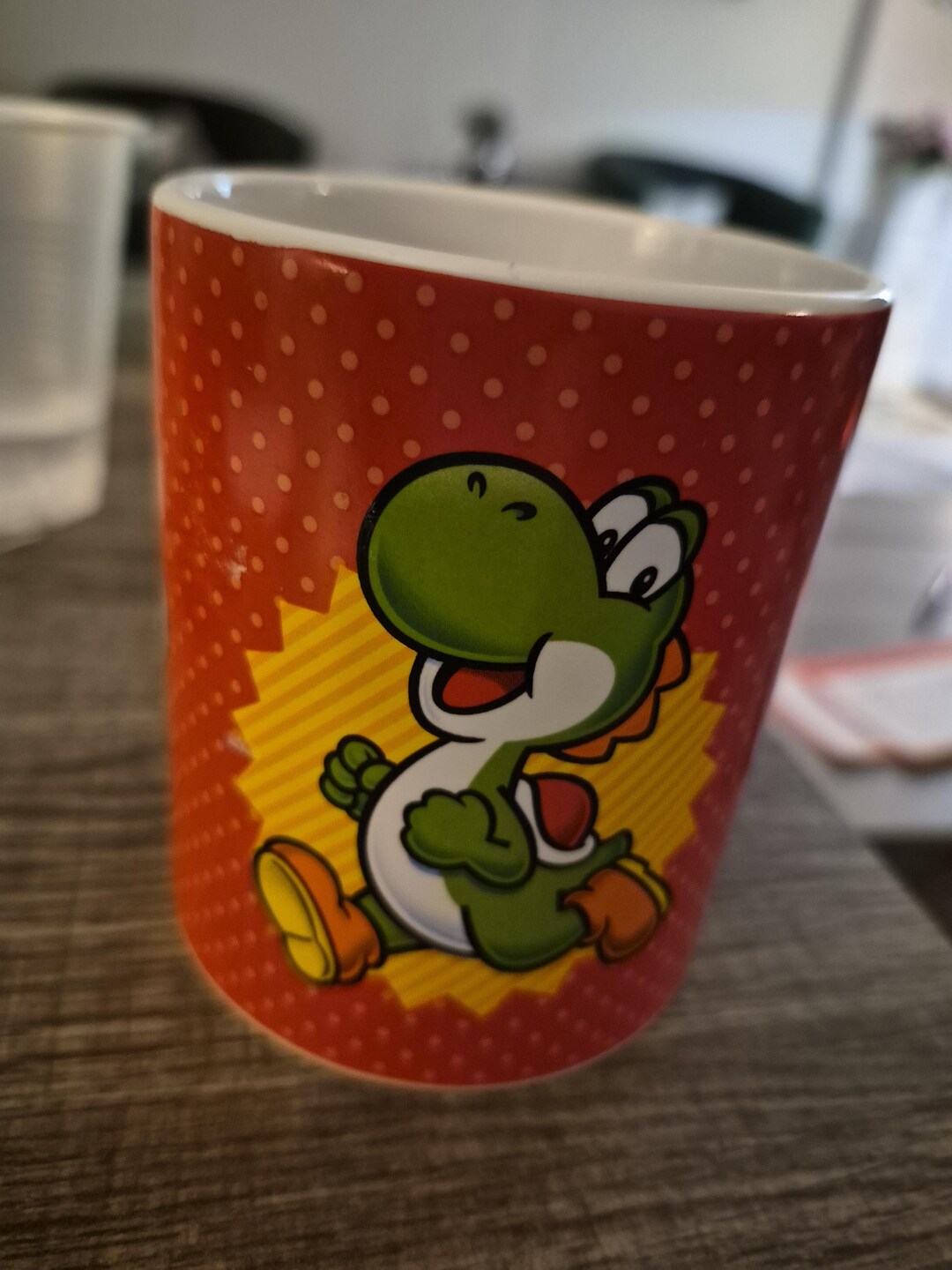 SUPER MARIO LUIGI and Yoshi Nintendo 6 Inch Drinking Cup. Nice. - Etsy