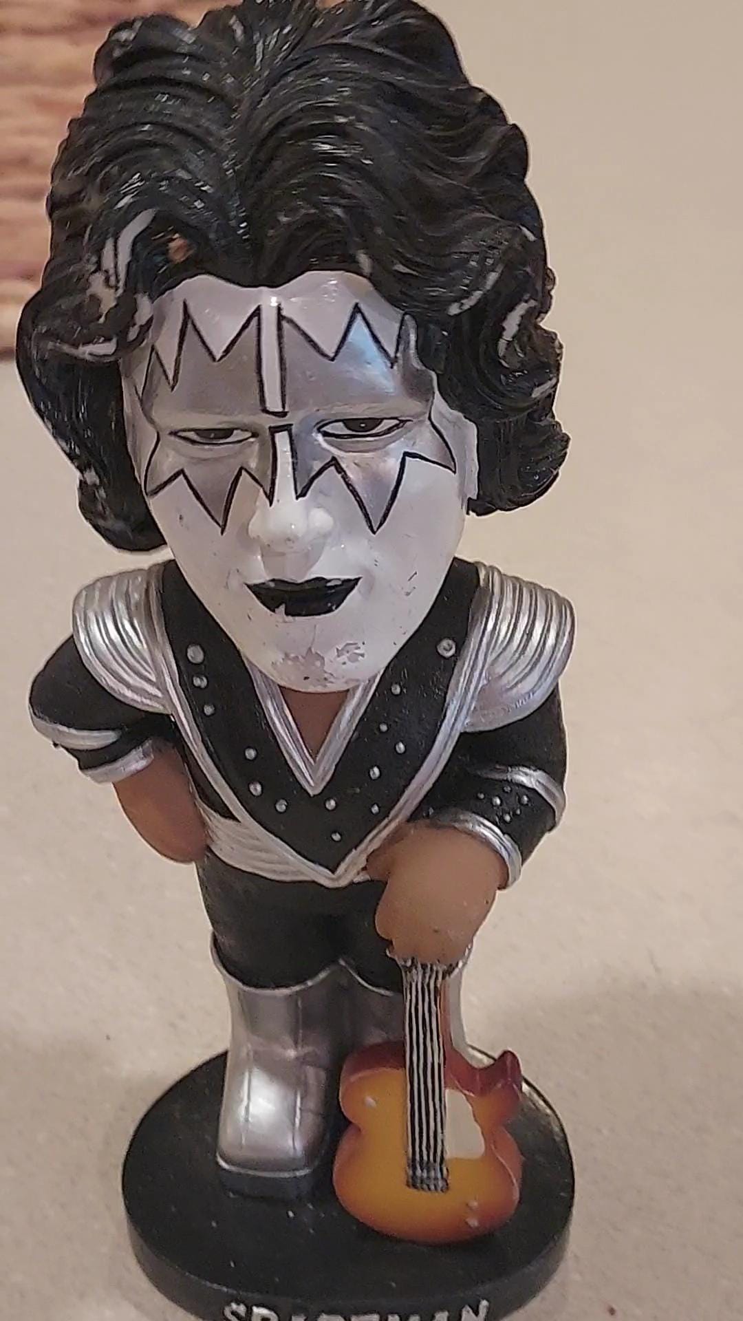 KISS ACE BOBBLEHEAD Figure 1999 Spaceman Ltd Edition Featuring Ace ...