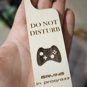 Personalised Do Not Disturb Door Sign, Wooden Door Hanger Sign - Etsy UK