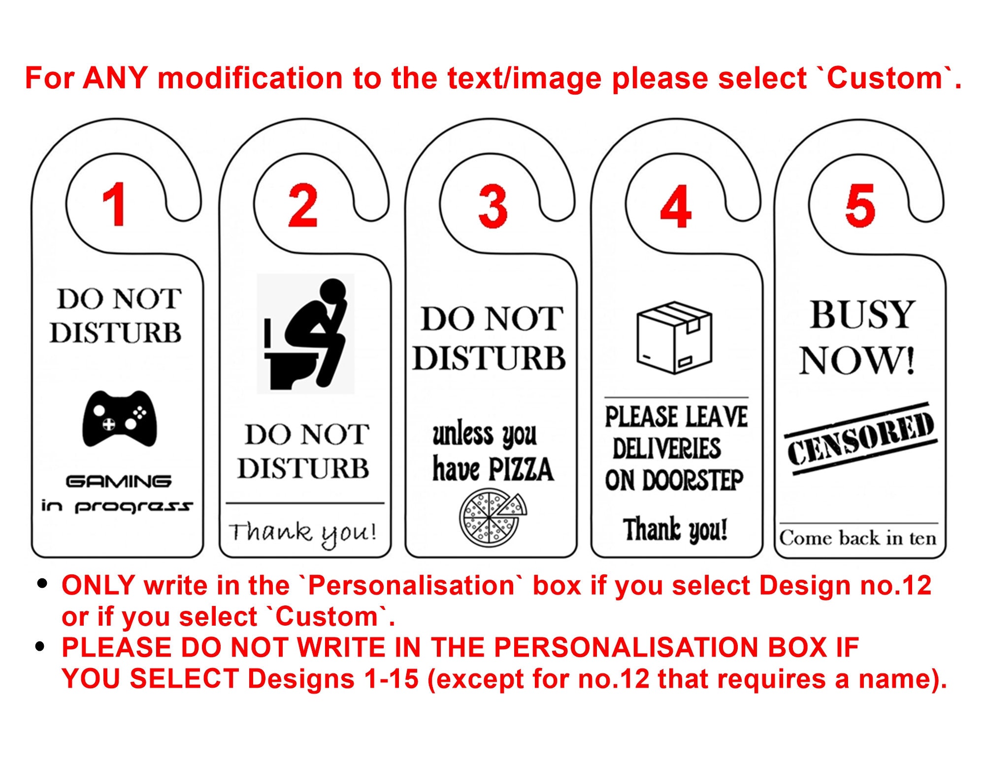 Personalised Do Not Disturb Door Sign, Wooden Door Hanger Sign - Etsy UK