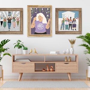 Pro Choice Art Print, Protest Art Print, Feminist Art Print, Womens ...