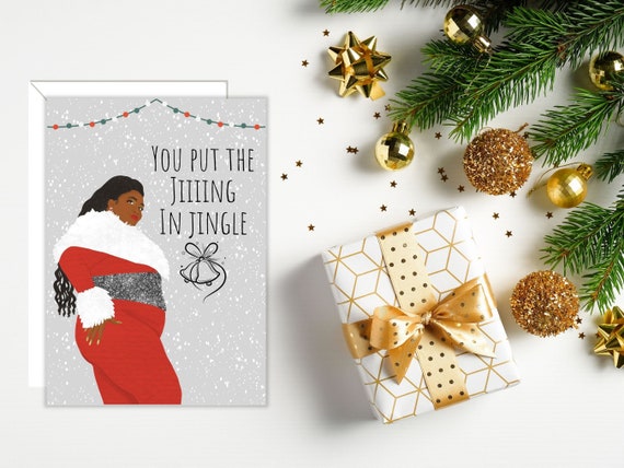 Pop Culture Christmas Card Lizzo Christmas Card Funny - Etsy