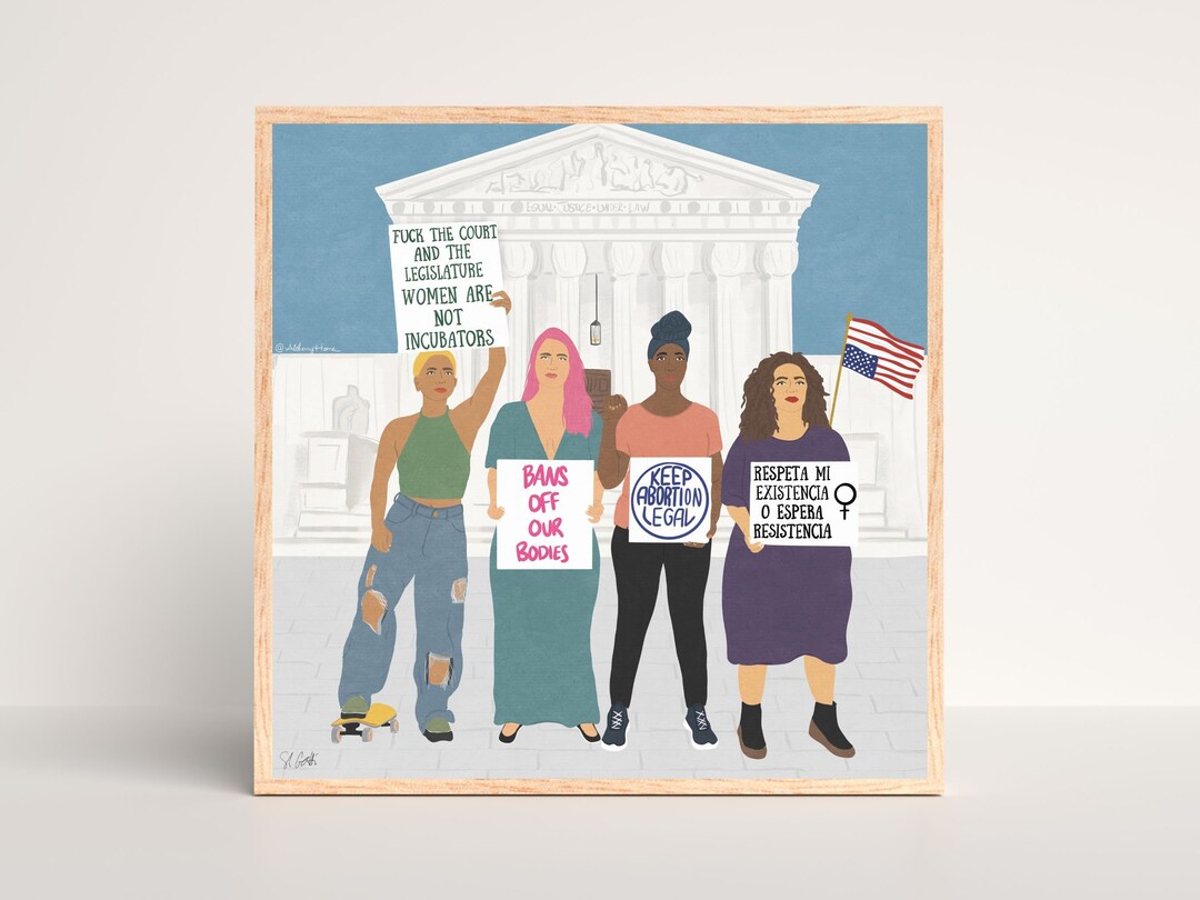 Pro Choice Art Print, Protest Art Print, Feminist Art Print, Women’s ...