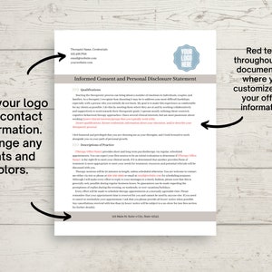 Editable Therapy Client Intake Forms: Mental Health Private Practice ...