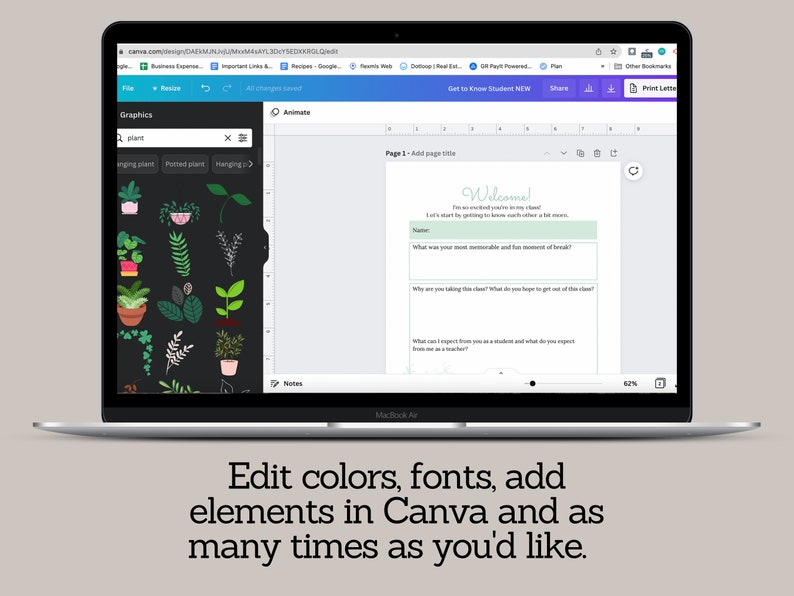 Getting to Know You Student Questionnaire, All About Me Survey ...