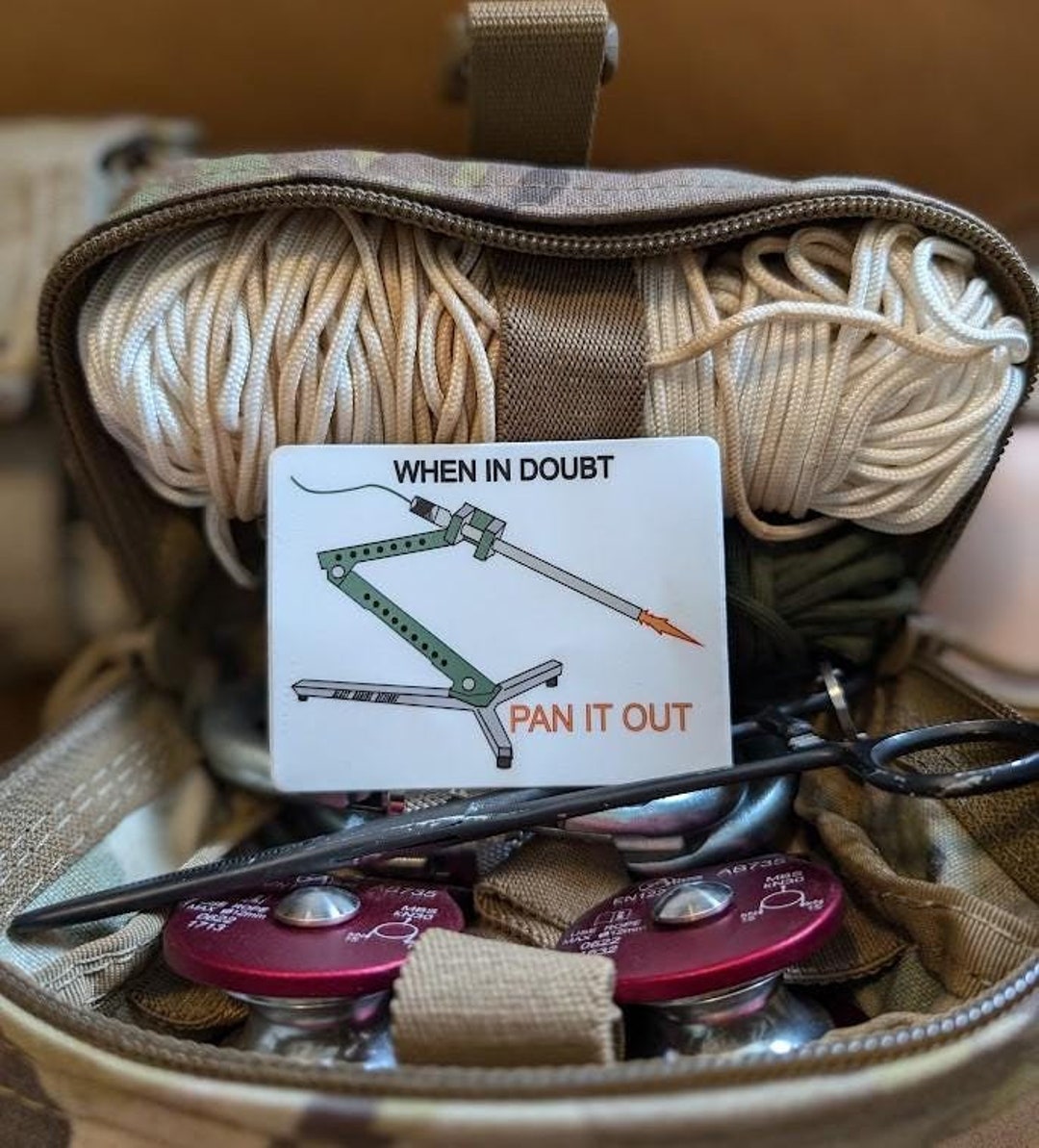Pan It Out EOD Morale Sticker Vinyl - Etsy
