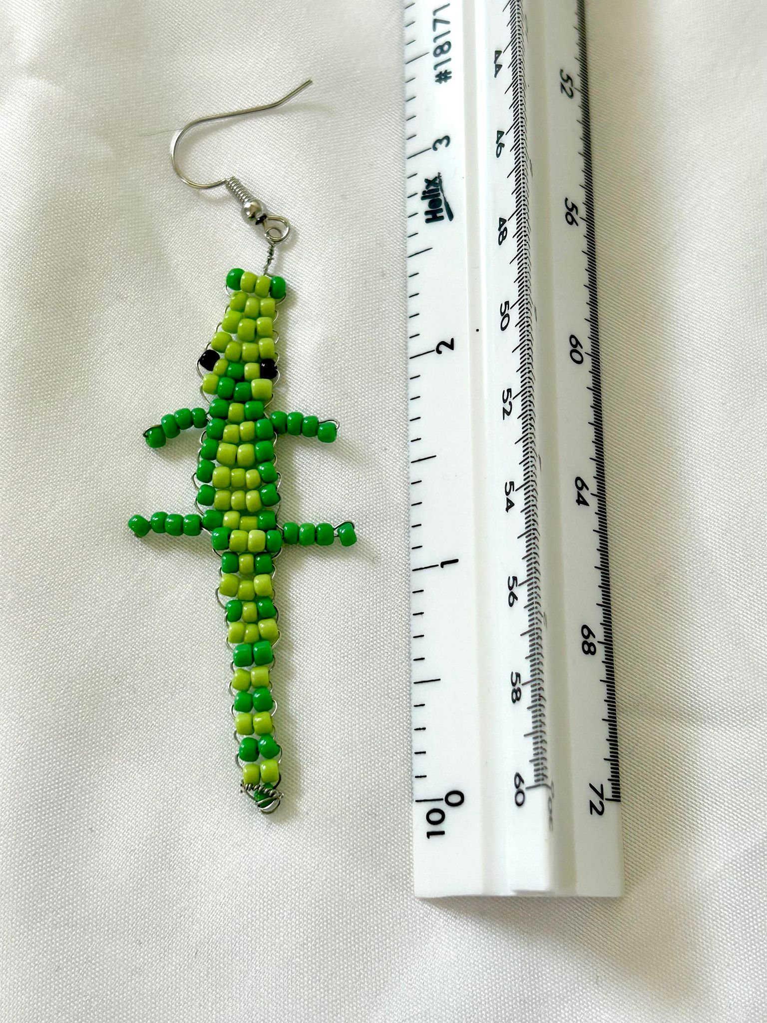Handmade Alligator/ Crocodile Dangly Seed Bead Animal Hook - Etsy
