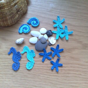 Sea Inhabitants Crochet Sealife Crochet Starfish Crochet Seahorse ...