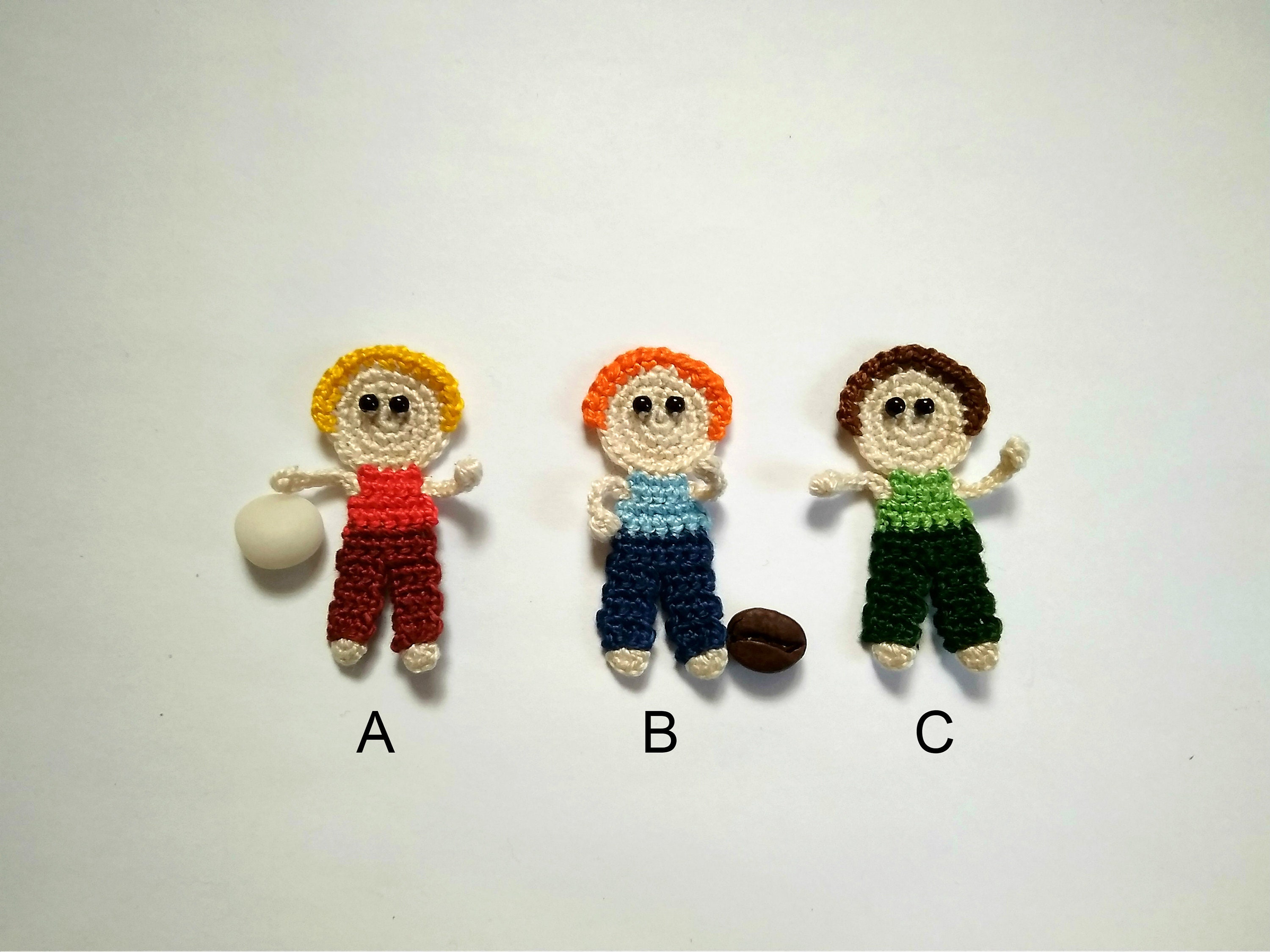 Crochet Boy Applique 1pcs Childrens Appliques Baby Boy - Etsy Australia