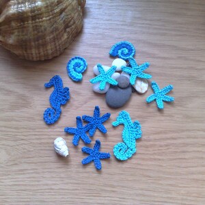 Sea Inhabitants Crochet Sealife Crochet Starfish Crochet Seahorse ...