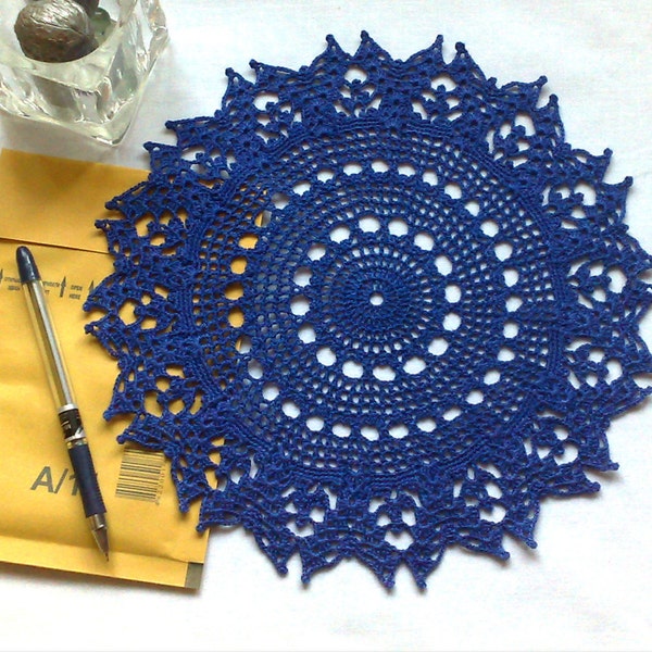 Blue Doilies - Etsy