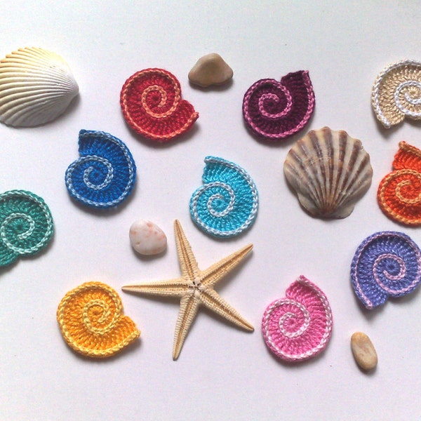 Seashell Applique - Etsy