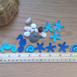 Sea Inhabitants Crochet Sealife Crochet Starfish Crochet Seahorse ...