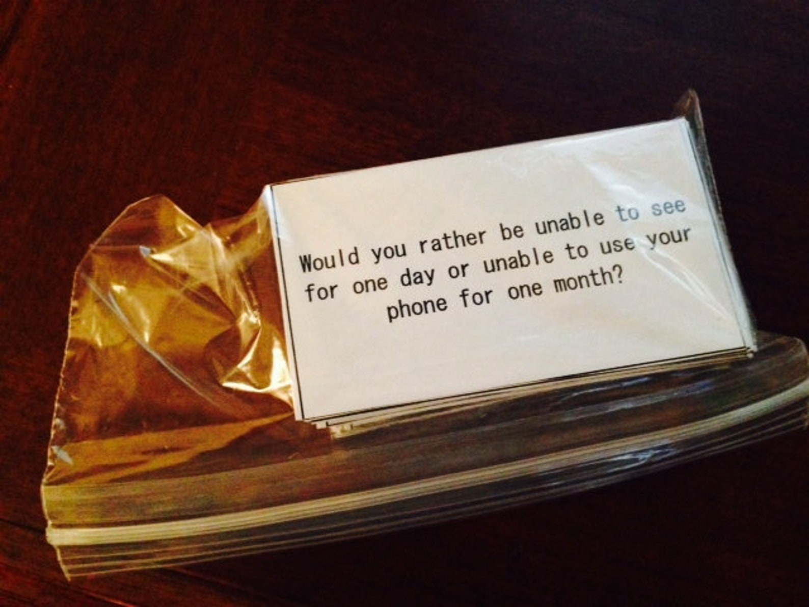 Would You Rather... Printable Game Cards Set of 100 - Etsy