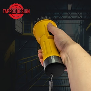 Lethal Company Style WORKING Pro Flashlight Prop - 3D Print Files - Etsy