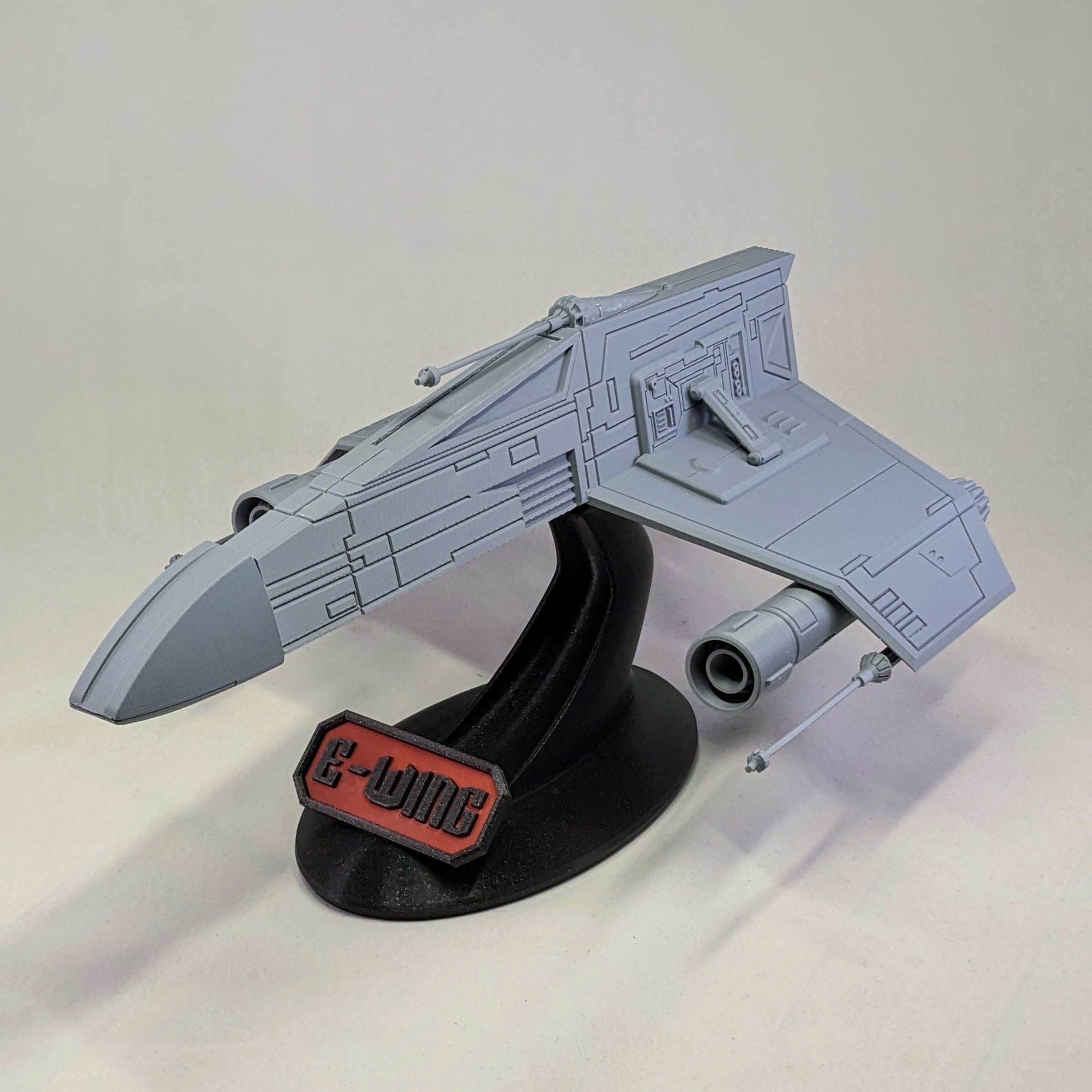 E-wing Starfighter - Star Wars - STL 3D Print File - Etsy
