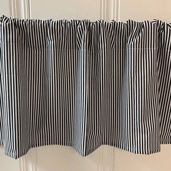 Striped Valance - Etsy