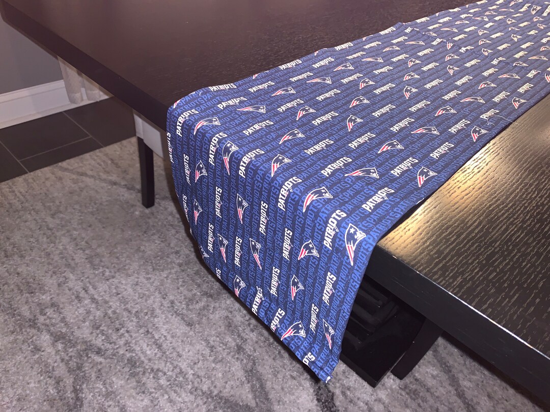 New England Patriots Table Runner 55x12 Table Linen Table Topper for ...