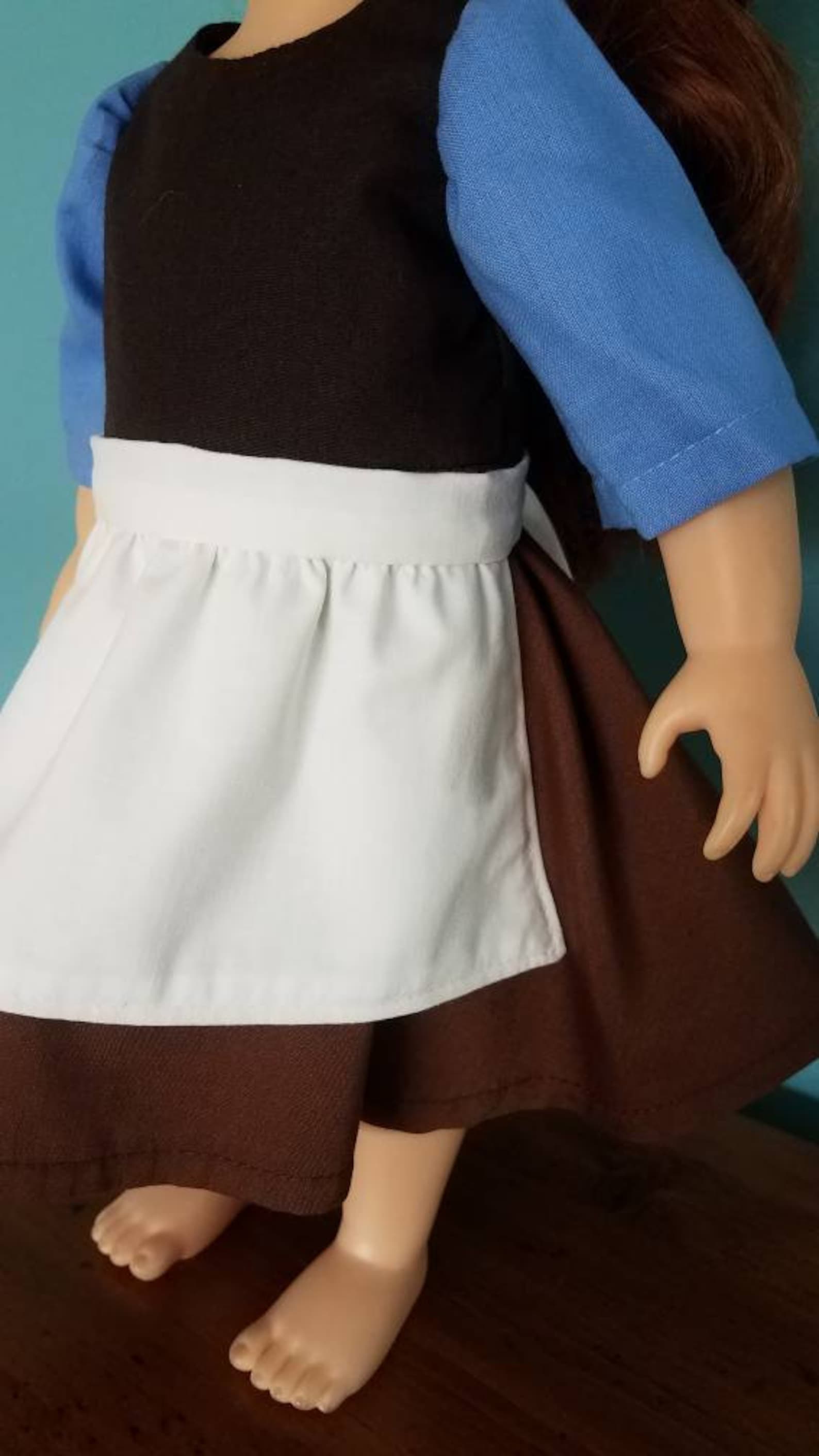 Cinderella's Classic Brown Servant Dress. Costume for American Girl and ...