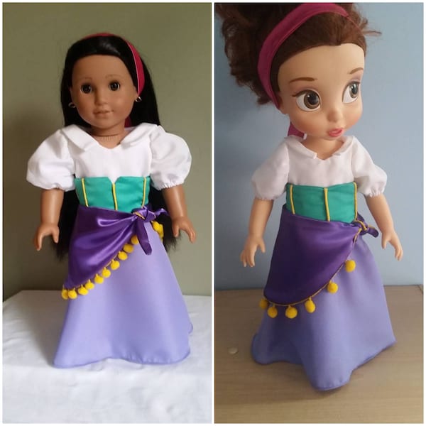 Esmeralda Hunchback of Notre Dame Costume - Etsy
