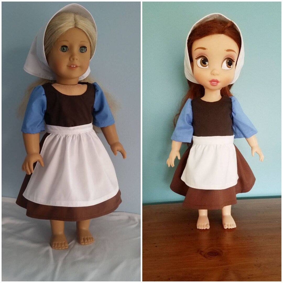 Cinderella's Classic Brown Servant Dress. Costume for American Girl and ...