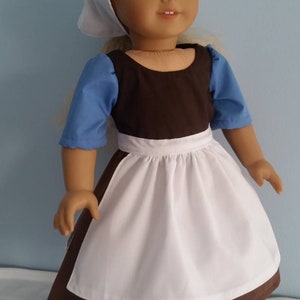 Cinderella's Classic Brown Servant Dress. Costume for American Girl and ...