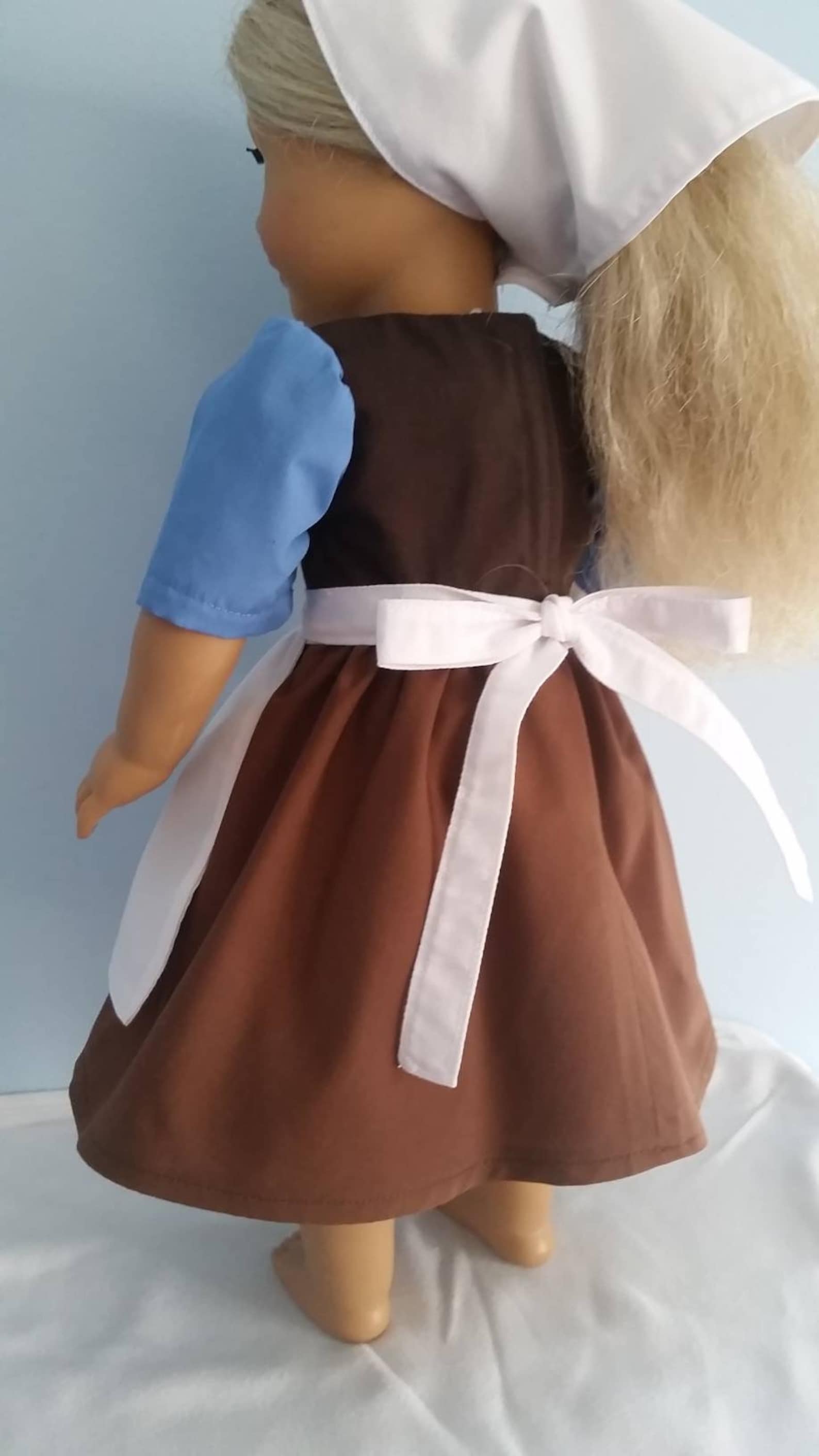 Cinderella's Classic Brown Servant Dress. Costume for American Girl and ...