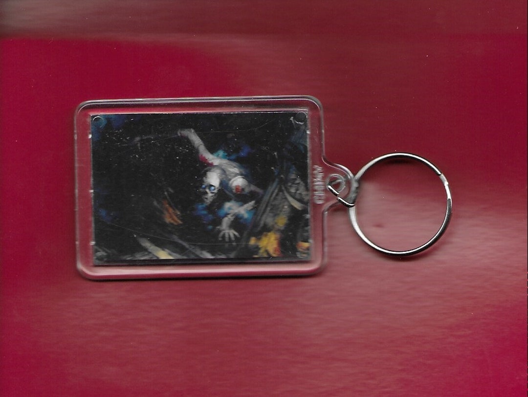 Magic the Gathering Plastic Keychain Exile - Etsy