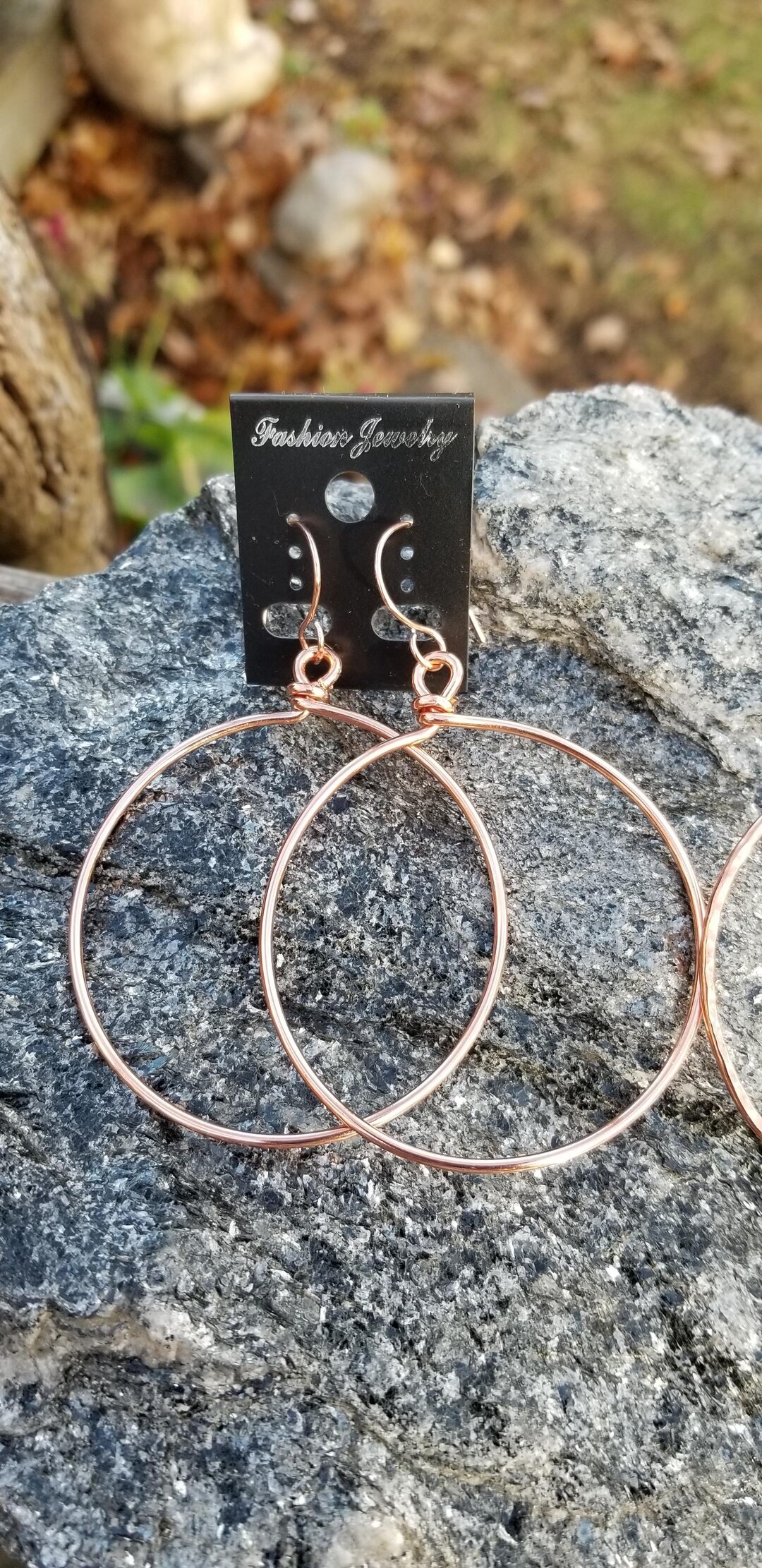 Copper Hoop Earrings, Minimalist Hoop Earrings, Affordable Cooper Hoop ...