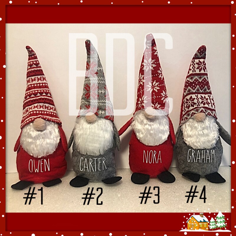 Christmas Gnomes Etsy
