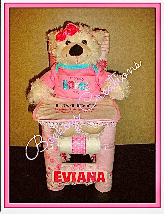 Chair Diaper Cake