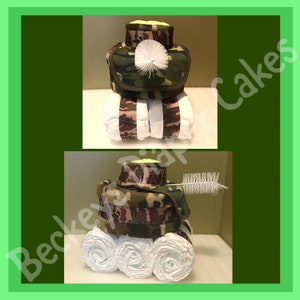 Diaper Military Tank - Diaper Cake - Boy Diaper Cake - Girl Diaper Cake ...