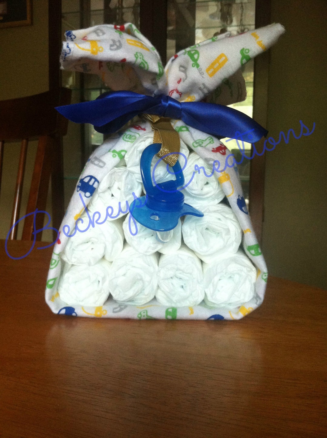 Stork Diaper Bundle - Diaper Cake - Boy Diaper Cake - Girl Diaper Cake ...