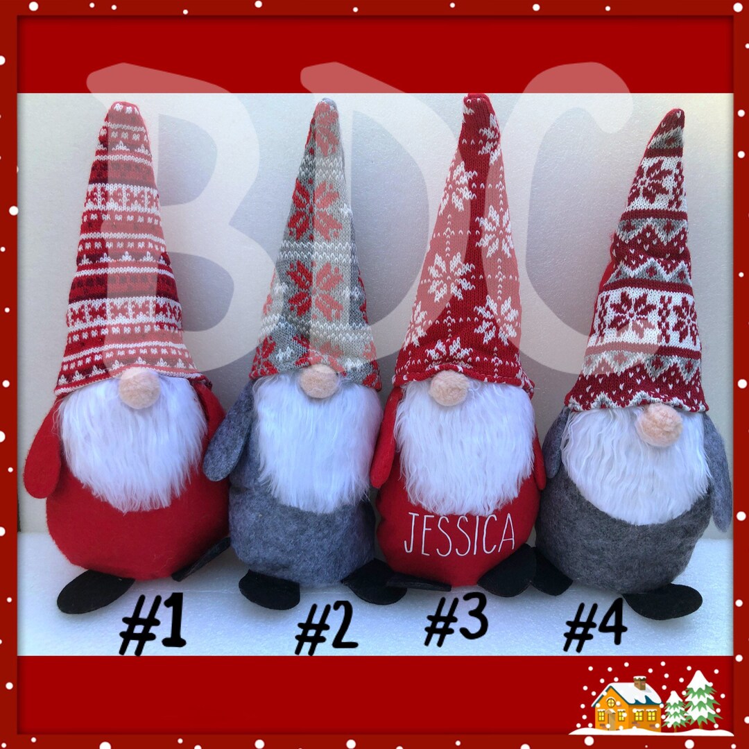 Personalized Gnome Personalized Christmas Gnome Gnome - Etsy
