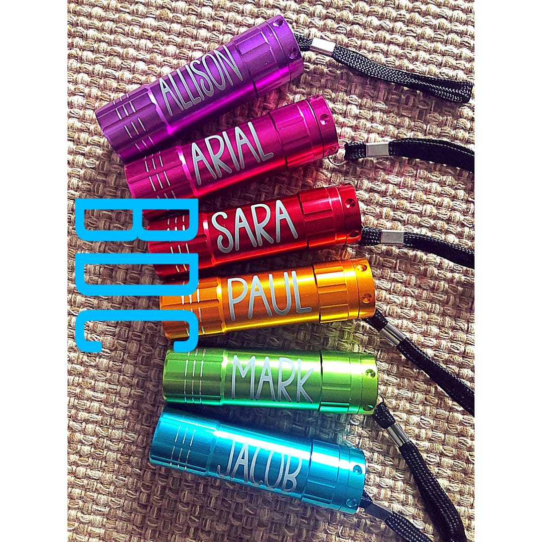 Kids Personalized Flashlight, Personalized Mini Flashlight, Flashlight ...