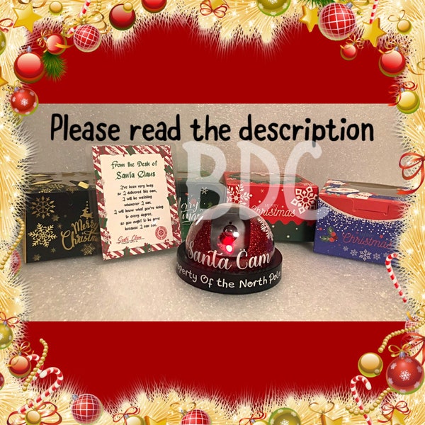 Santa Camera - Etsy