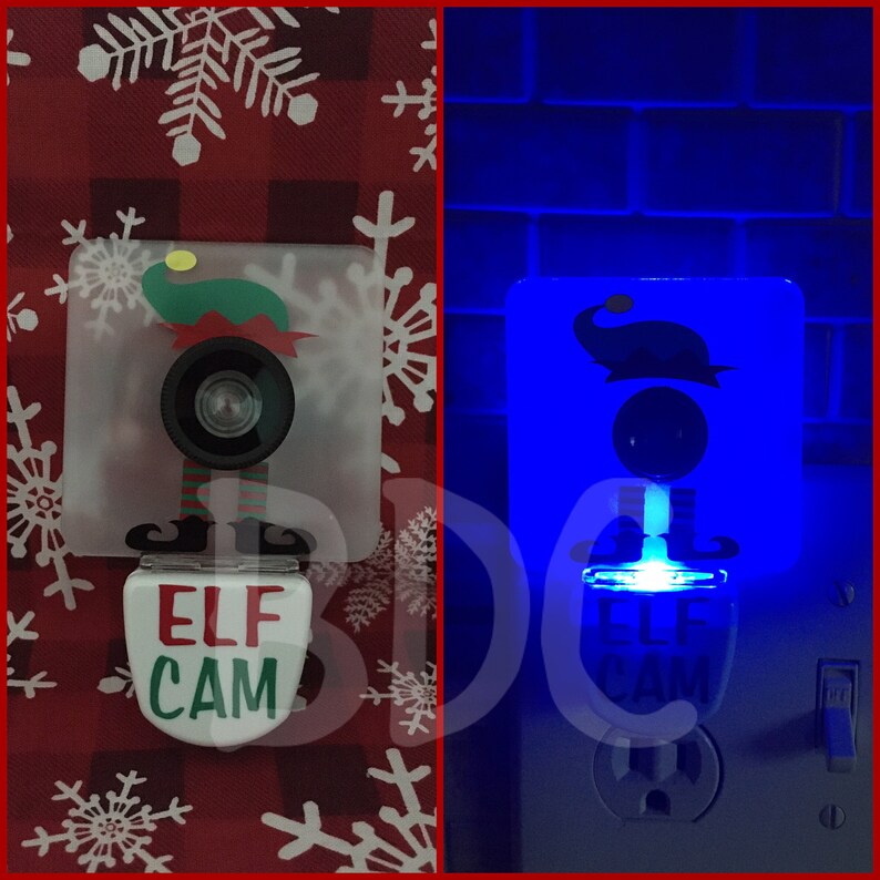 Elf Cam With Personalized Plush Elf - Etsy