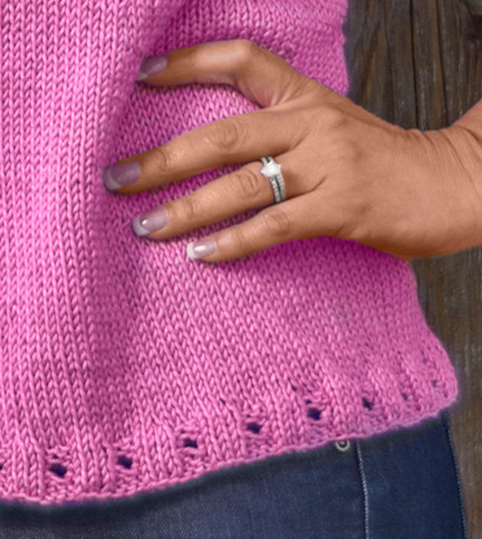 PDF Knitting Pattern Nantucket Top-down Pullover #110 - Etsy