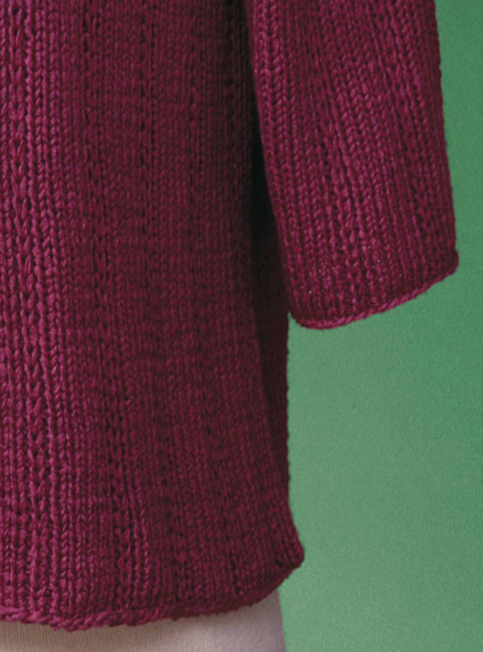 PDF Knitting Pattern Slip Stitch Pullover #134 - Etsy
