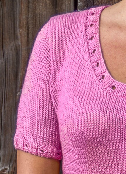 PDF Knitting Pattern Nantucket Top-down Pullover #110 - Etsy