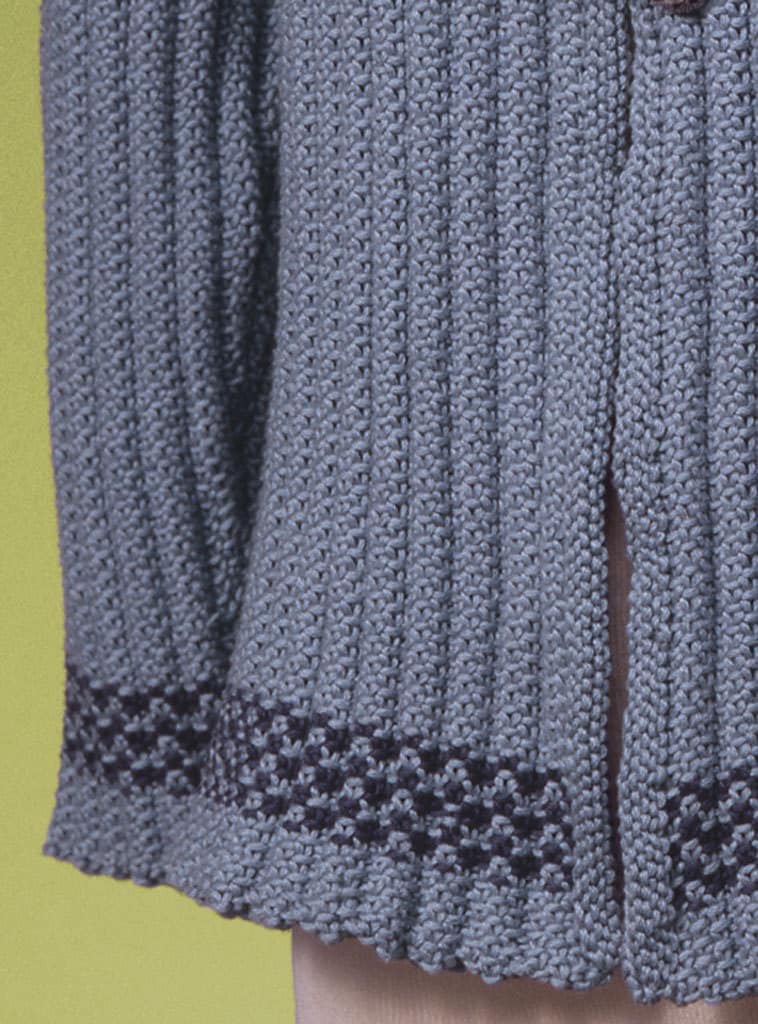 PDF Knitting Pattern Fluted Fabric Cardigan 137 - Etsy