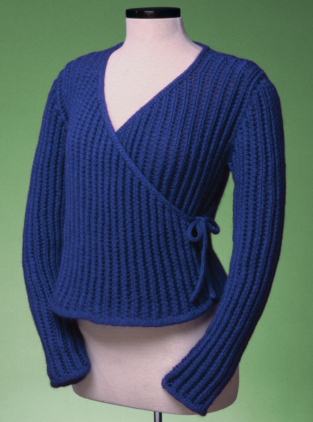 PDF Knitting Pattern Ballet Wrap Cardigan #154 - Etsy