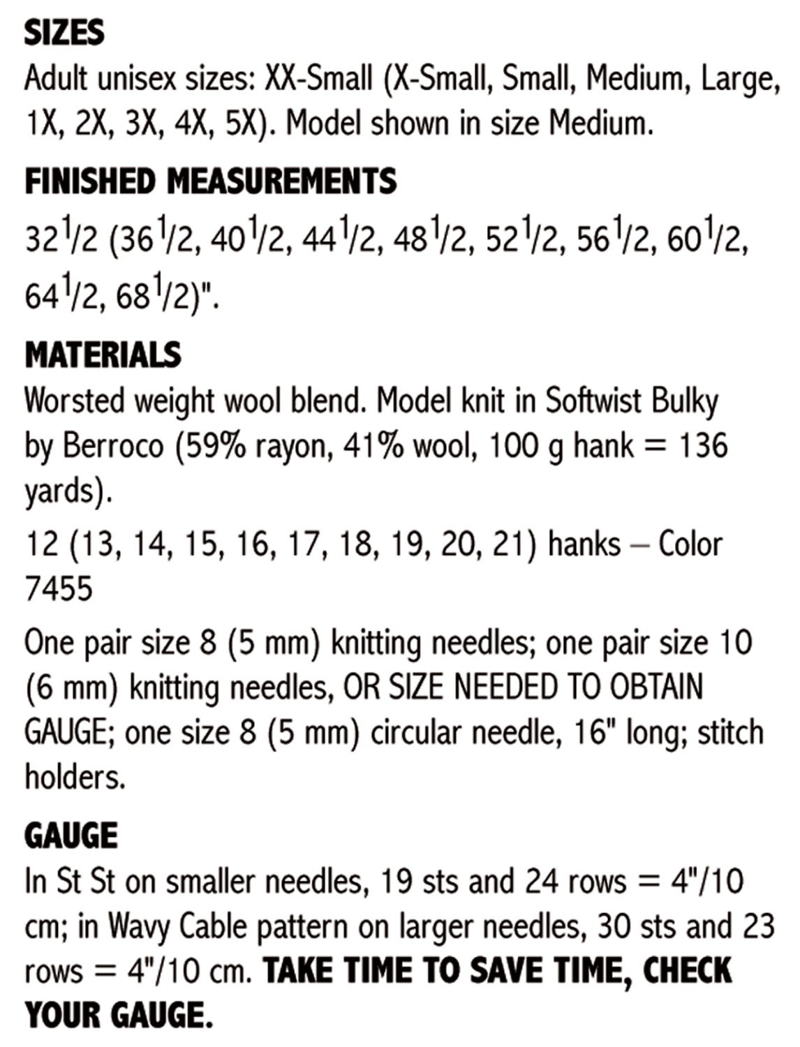 PDF Knitting Pattern Wavy Cable Rollneck Pullover #123 - Etsy
