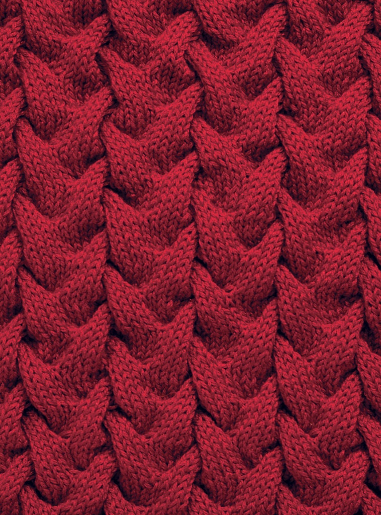 PDF Knitting Pattern Wavy Cable Rollneck Pullover #123 - Etsy