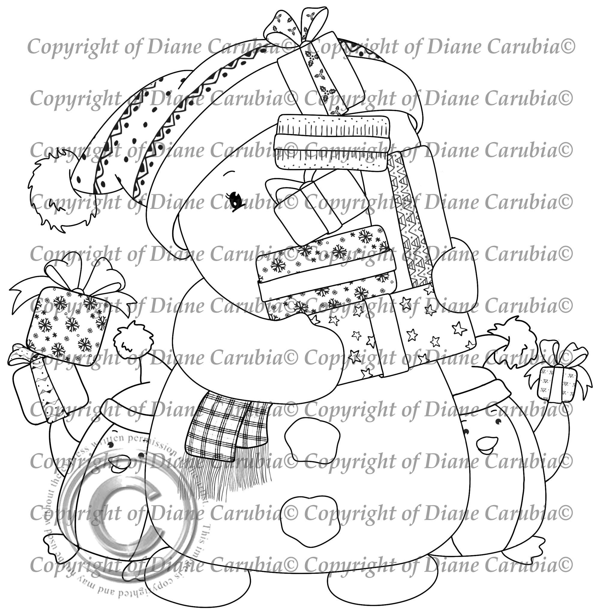 Snowman Fun, Black and White, Christmas, Printable, Sublimation ...