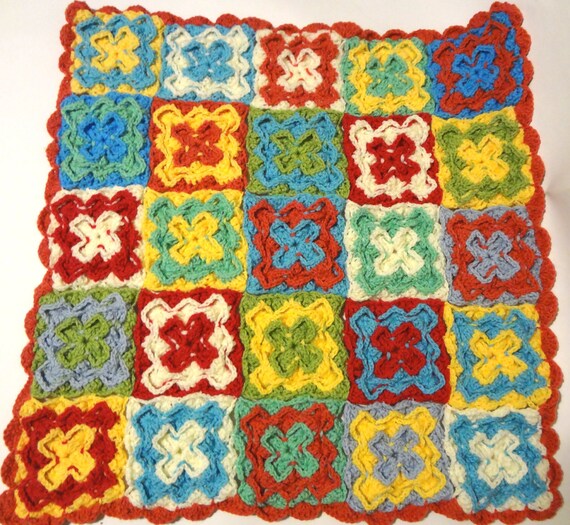 Bavarian Shells Afghan Pattern | Etsy