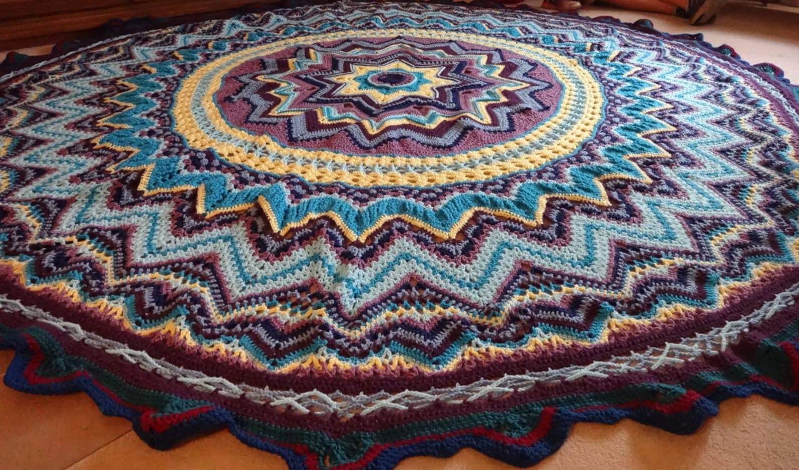 Afghan, Crochet, Galaxy of Change (CUSTOM ORDERS ONLY), King Size ...